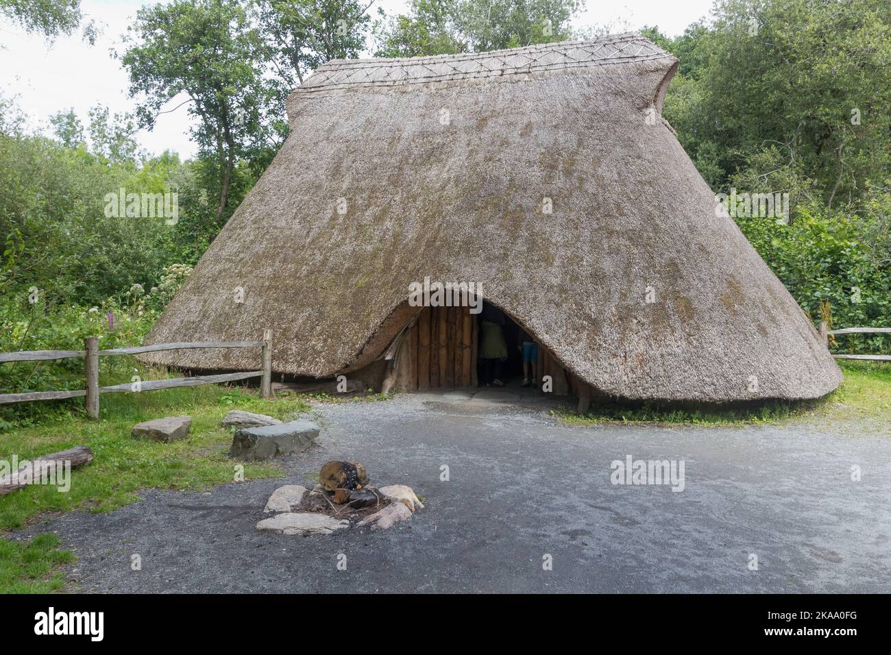 The irish national heritage park hi-res stock photography and images ...