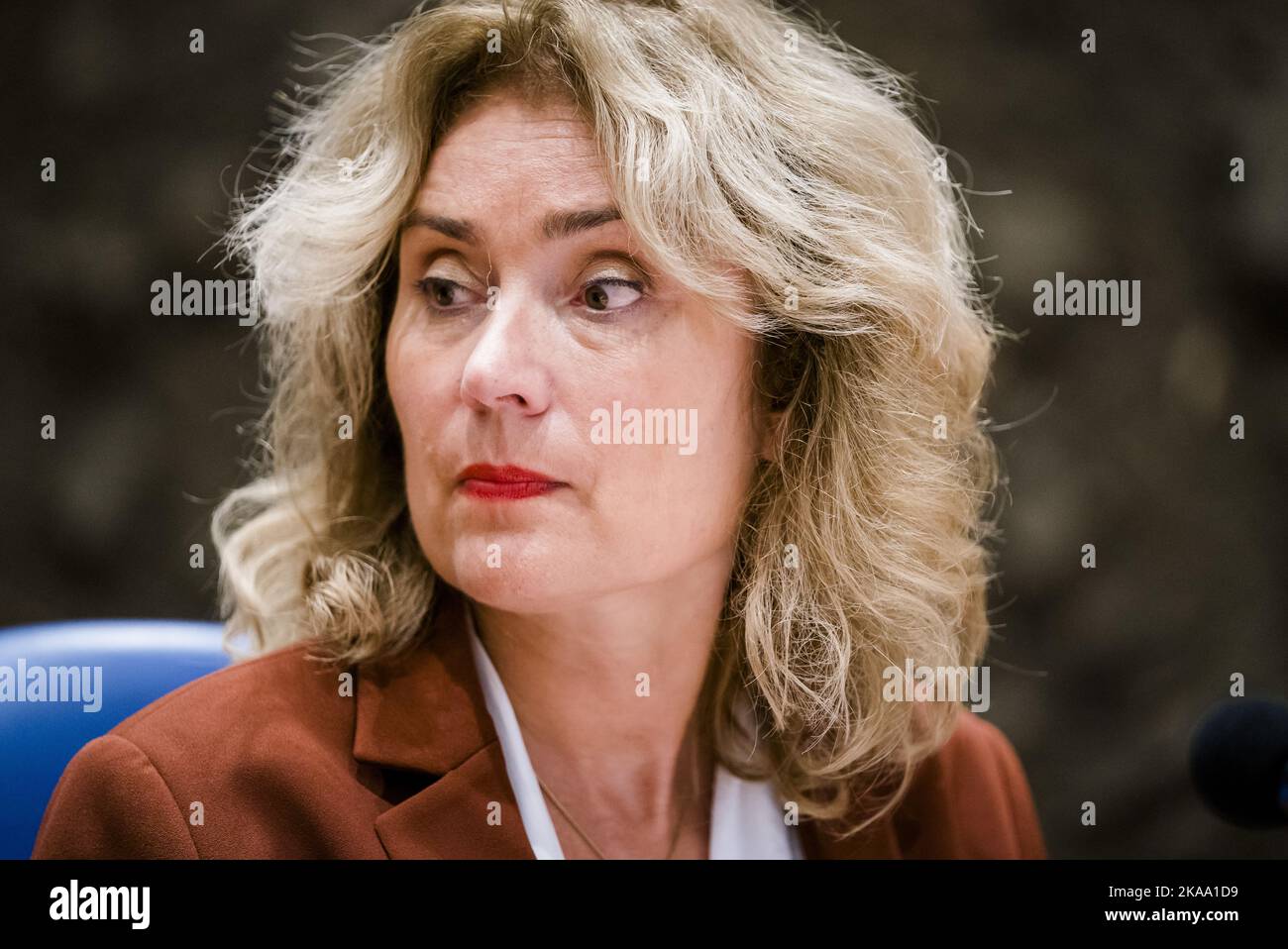 2022-11-01 21:47:04 THE HAGUE - Speaker of the House Vera Bergkamp ...