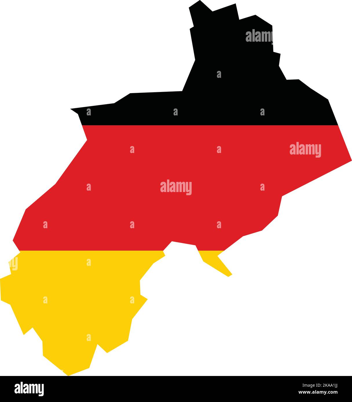 Flag map of WITTEN, GERMANY Stock Vector Image & Art - Alamy