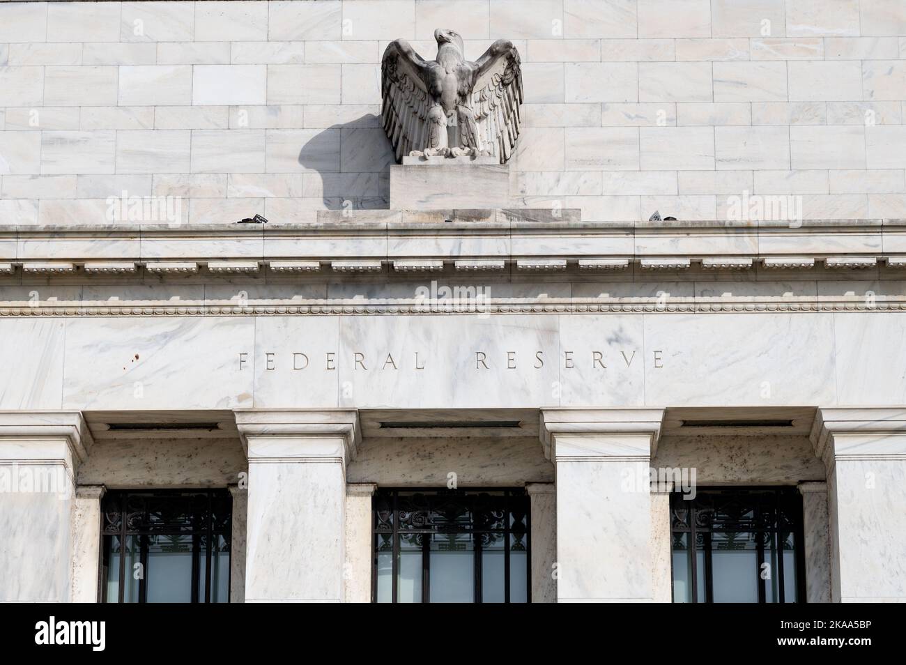 The Marriner S. Eccles Federal Reserve Board Building in Washington ...