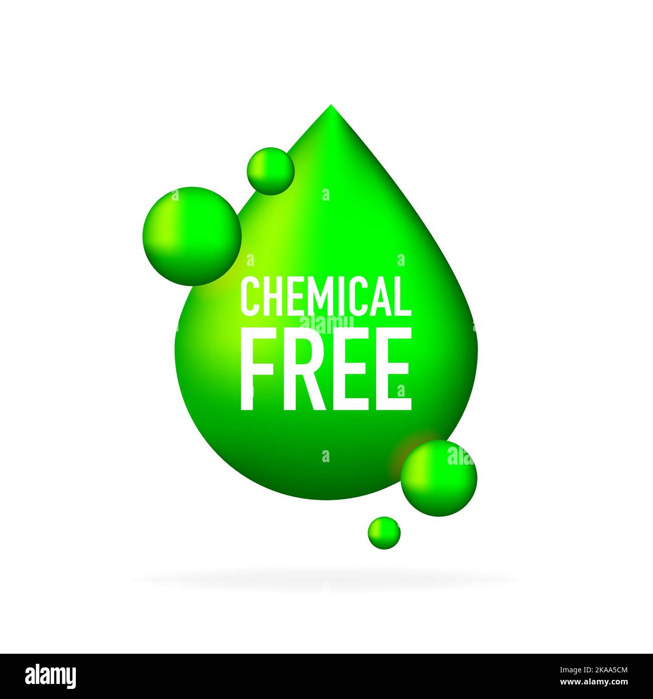 No chemical risk icon. Organic food, no additives, no preservatives ...