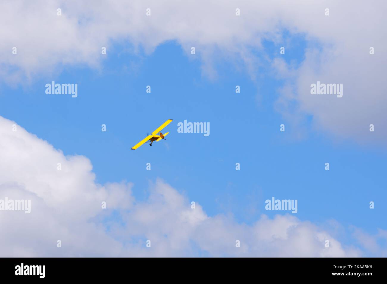 Flying blue sky turbine hi-res stock photography and images - Alamy