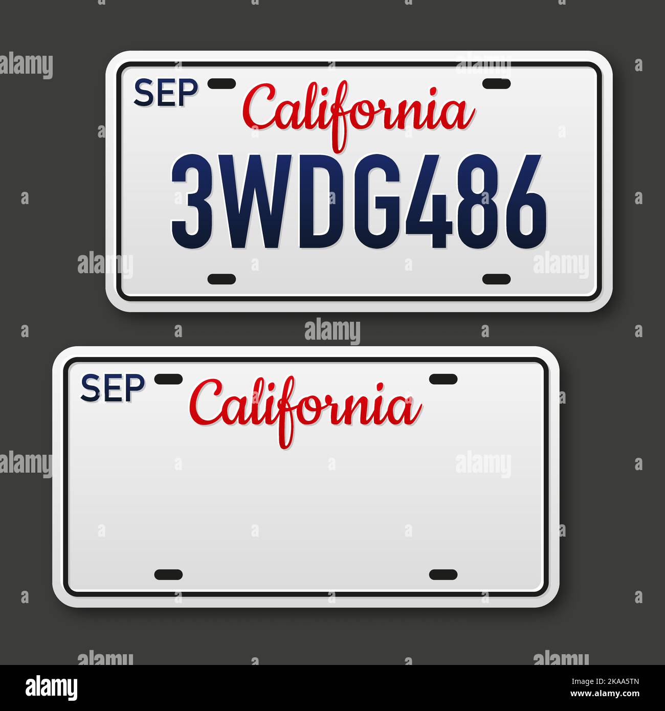 Licence plate font hi-res stock photography and images - Alamy