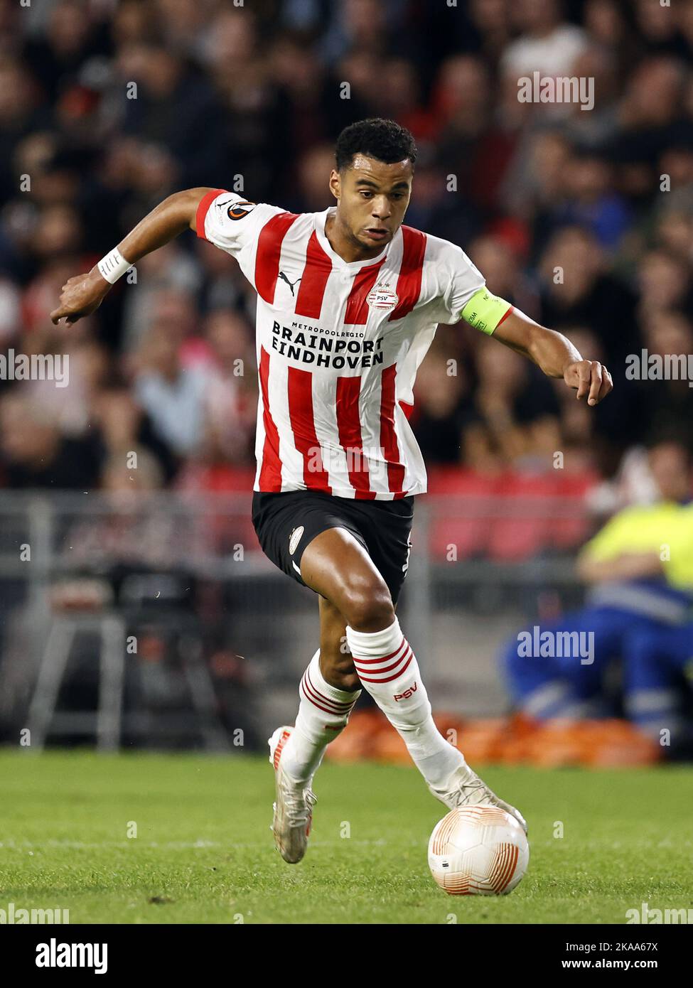 EINDHOVEN - Cody Gakpo of PSV Eindhoven during the UEFA Europa League ...