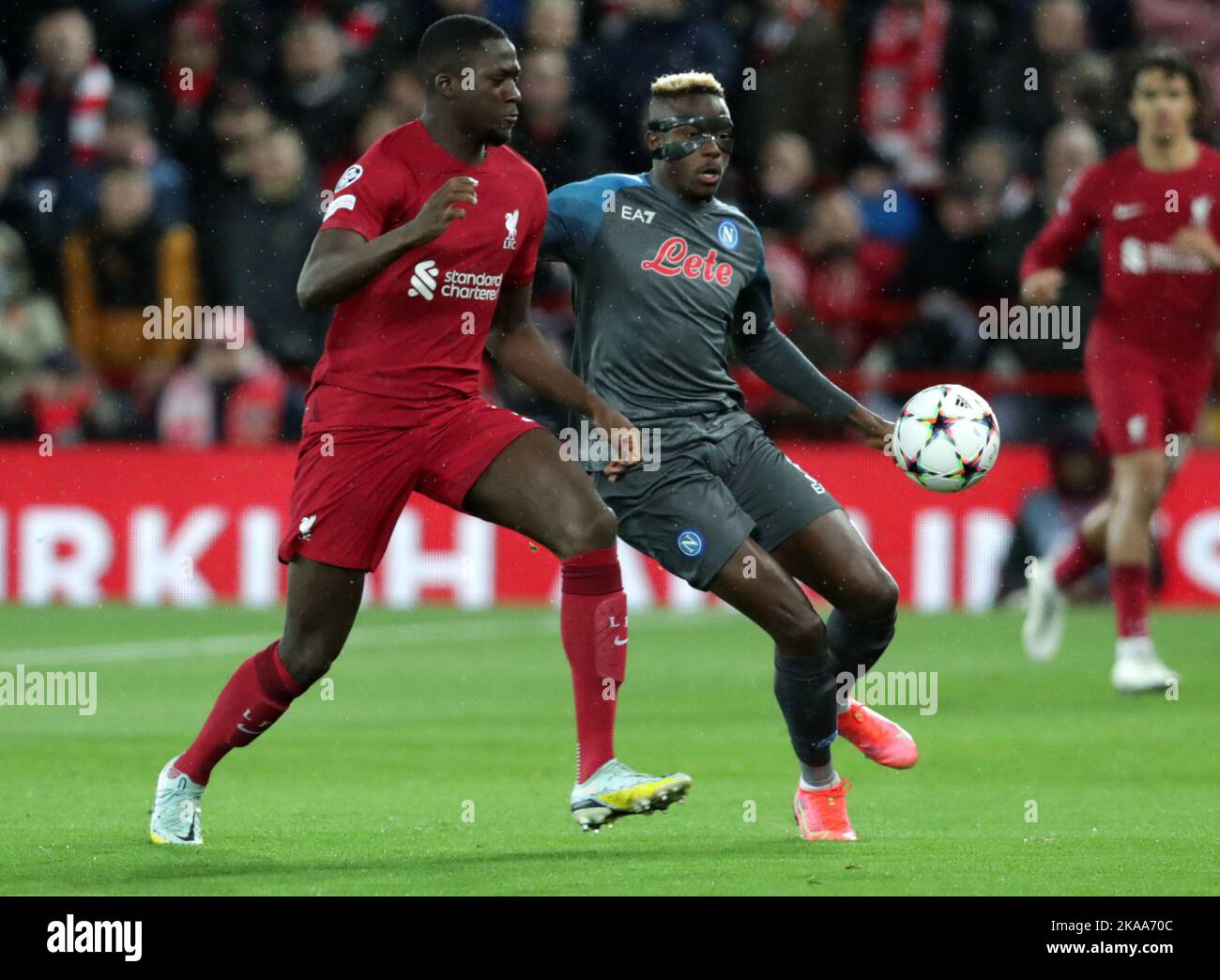 Anfield Stadium, Liverpool, England: 1st November 2022, Champions ...