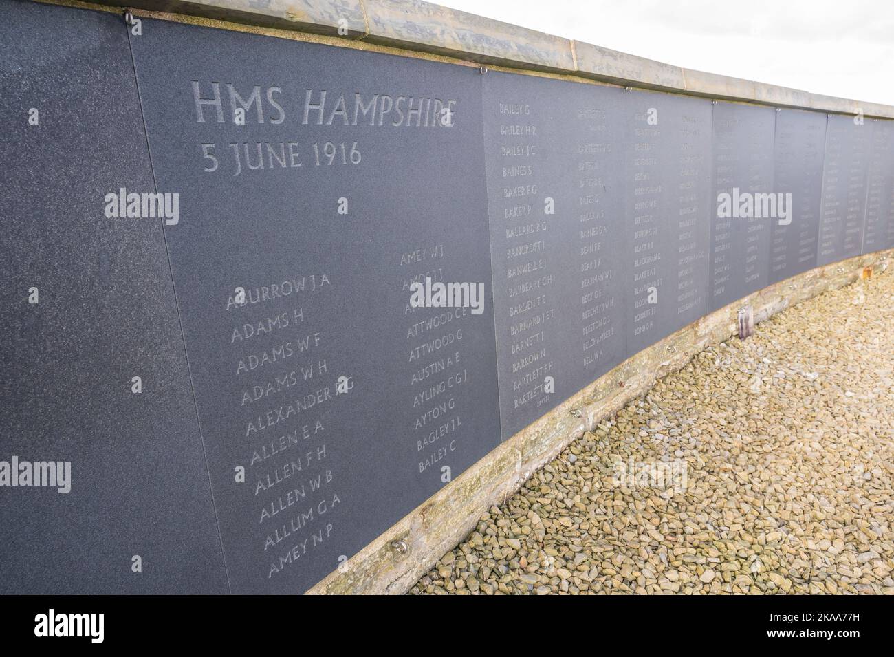 This is the memorial wall panel at the Kitchener memorial tower at ...