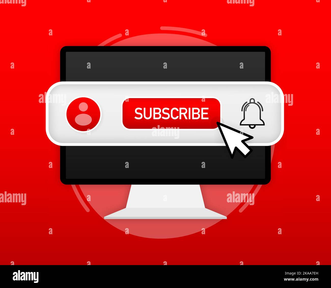 Subscribe Now For Our Newsletter. Subscribe Button Template Stock ...