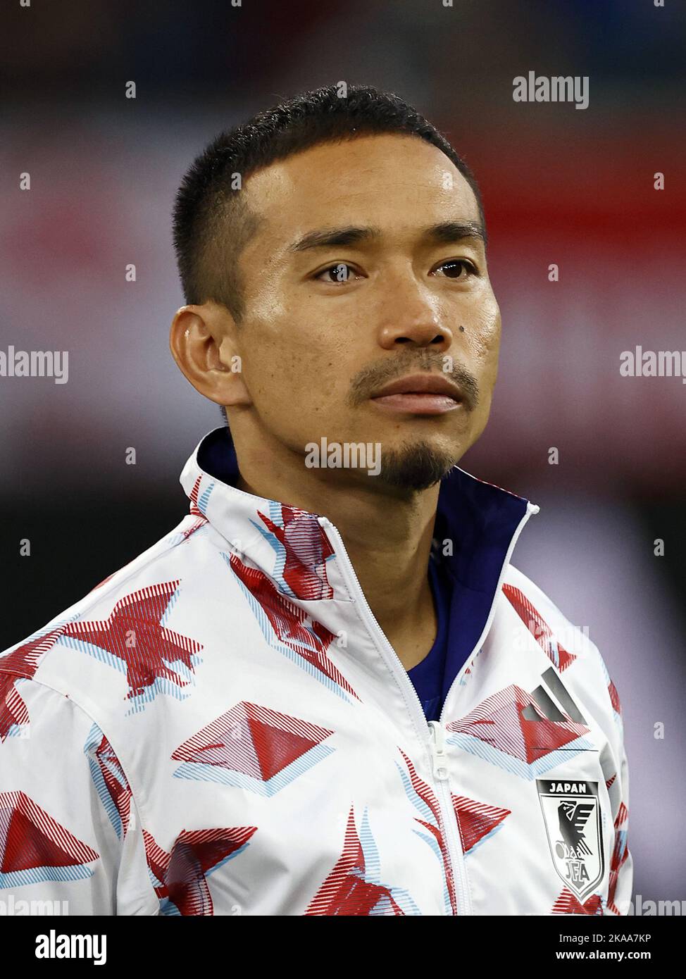 DUSSELDORF - Yuto Nagatomo of Japan during the international friendly ...