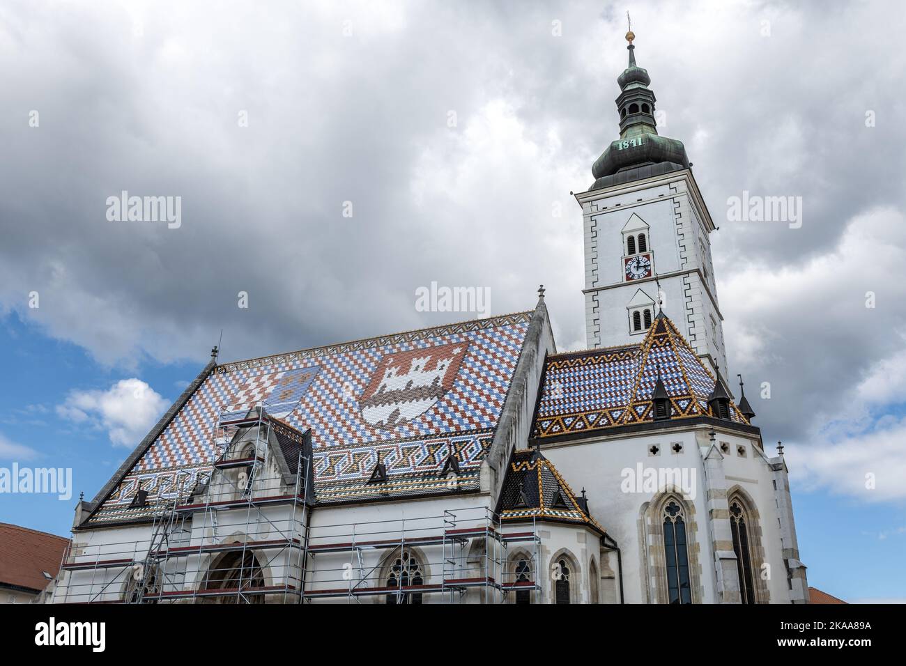 Zagreb croatia zagreb orthodox church church hi-res stock photography ...