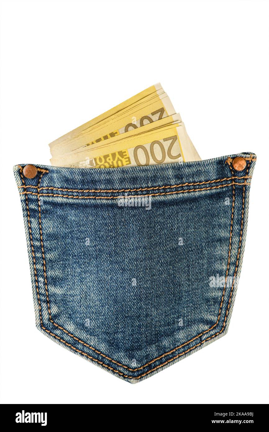 200 euro bill back hi-res stock photography and images - Alamy