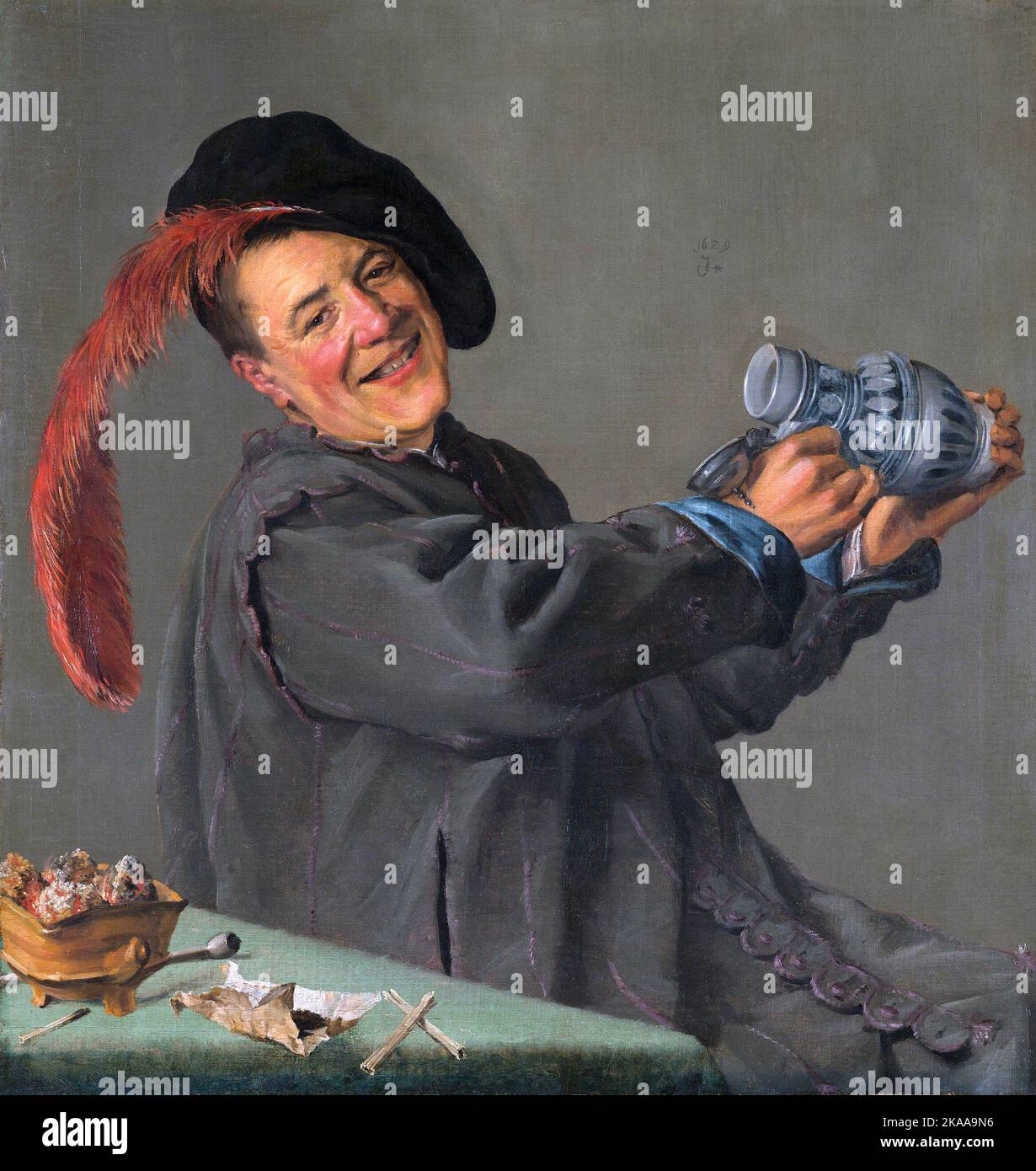 Jolly Toper (1629), Painting by Judith Leyster Stock Photo - Alamy