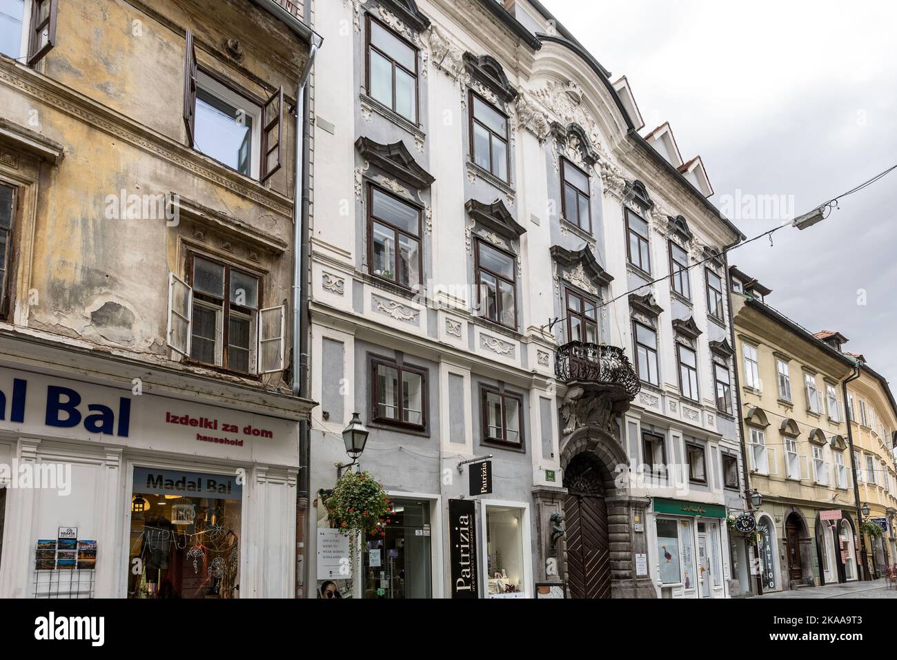 11, Stari trg, Old Square, Ljubljana, Slovenia Stock Photo - Alamy