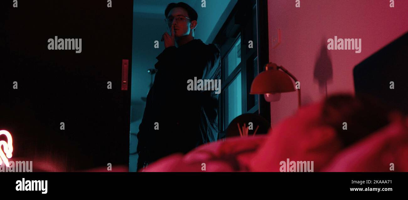 AVARICE, from left: Ryan Panizza, Tea Heathcote-Marks, 2022. © Epic ...