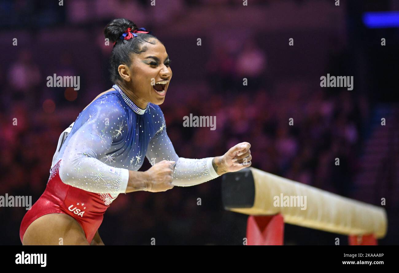Liverpool, UK. 01st Nov, 2022. Gymnastics: World Championships, women ...