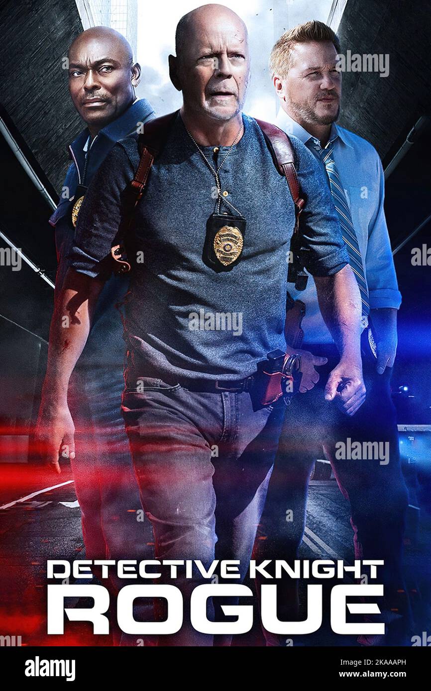 DETECTIVE KNIGHT: ROGUE, poster, from left: Jimmy Jean-Louis, Bruce ...
