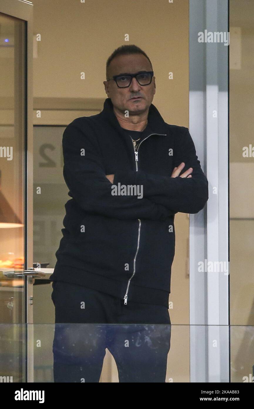 Maurizio Setti Chairman of Hellas Verona FC during Hellas Verona vs AS ...