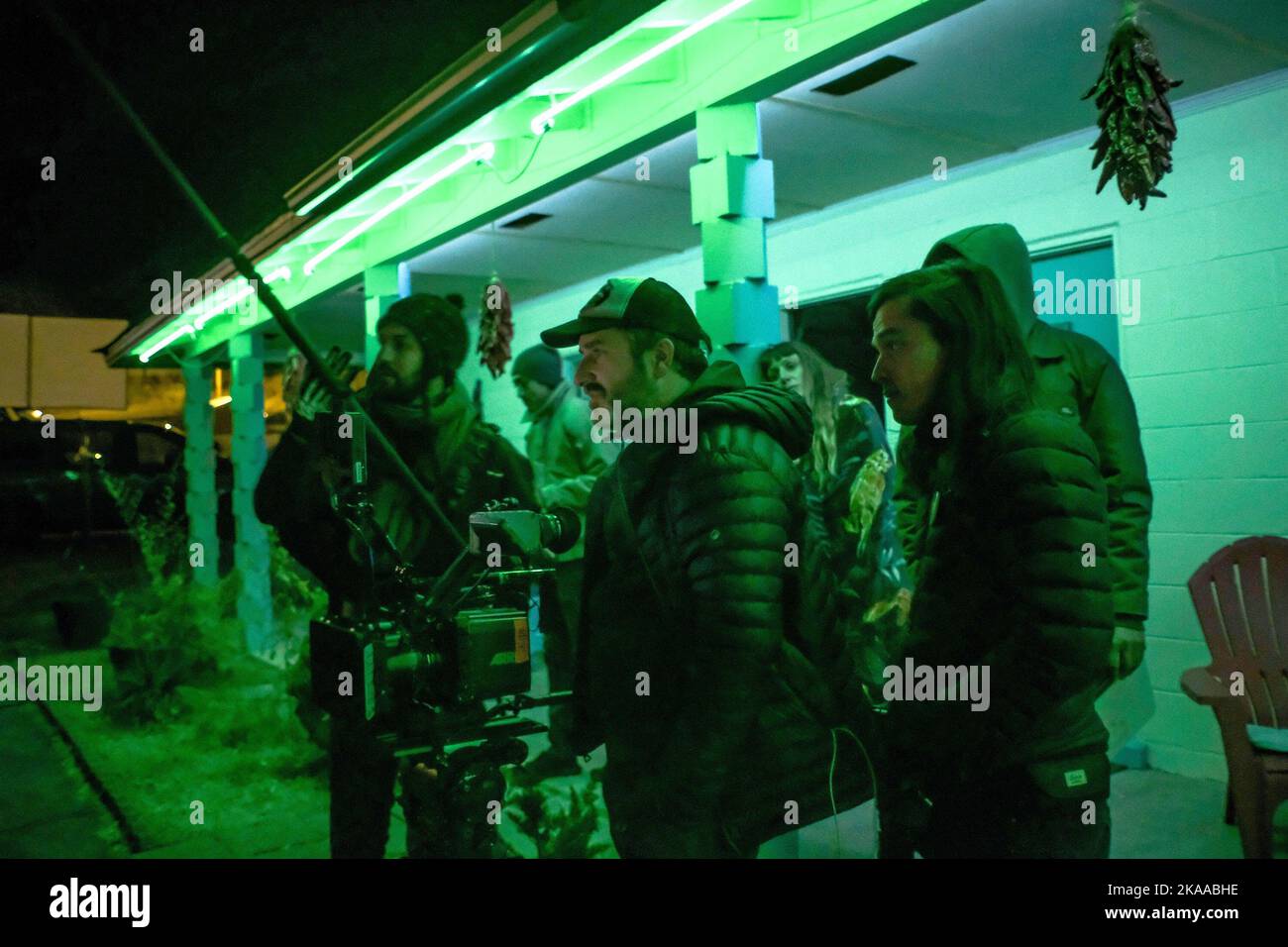 THE OTHER TOM, (aka EL OTRO TOM), cinematographer Odei Zabaleta (left ...