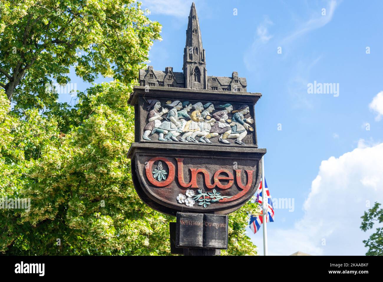 Olney high street hi-res stock photography and images - Alamy