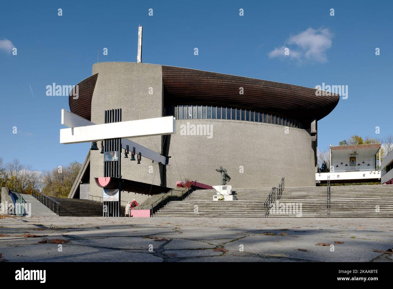 The Lord's Ark church (Arka Pana), Our Lady Queen of Poland, built 1967 ...
