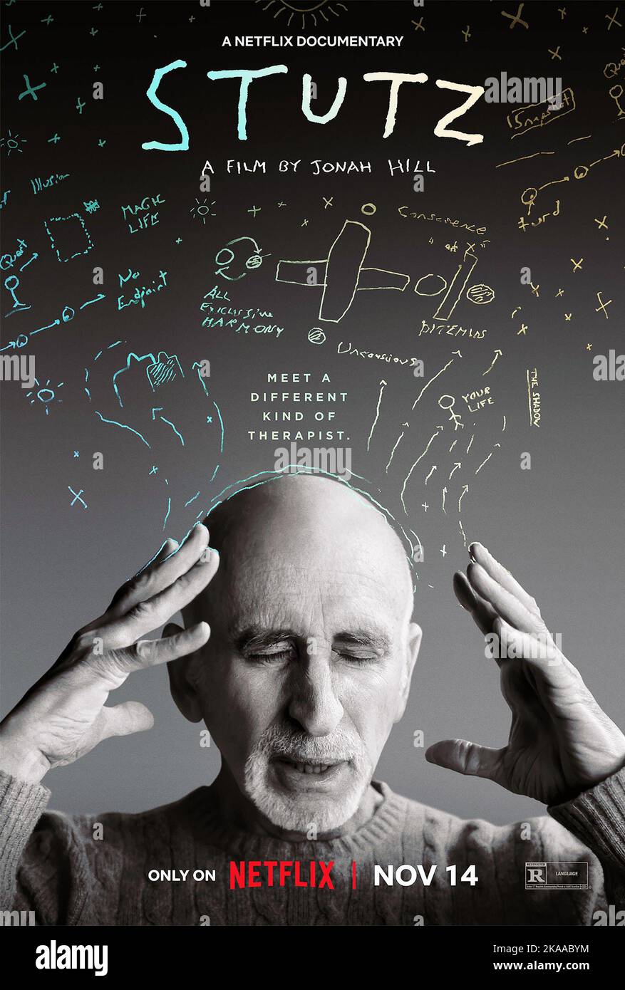 STUTZ, US poster, therapist Phil Stutz, 2022. © Netflix / courtesy ...