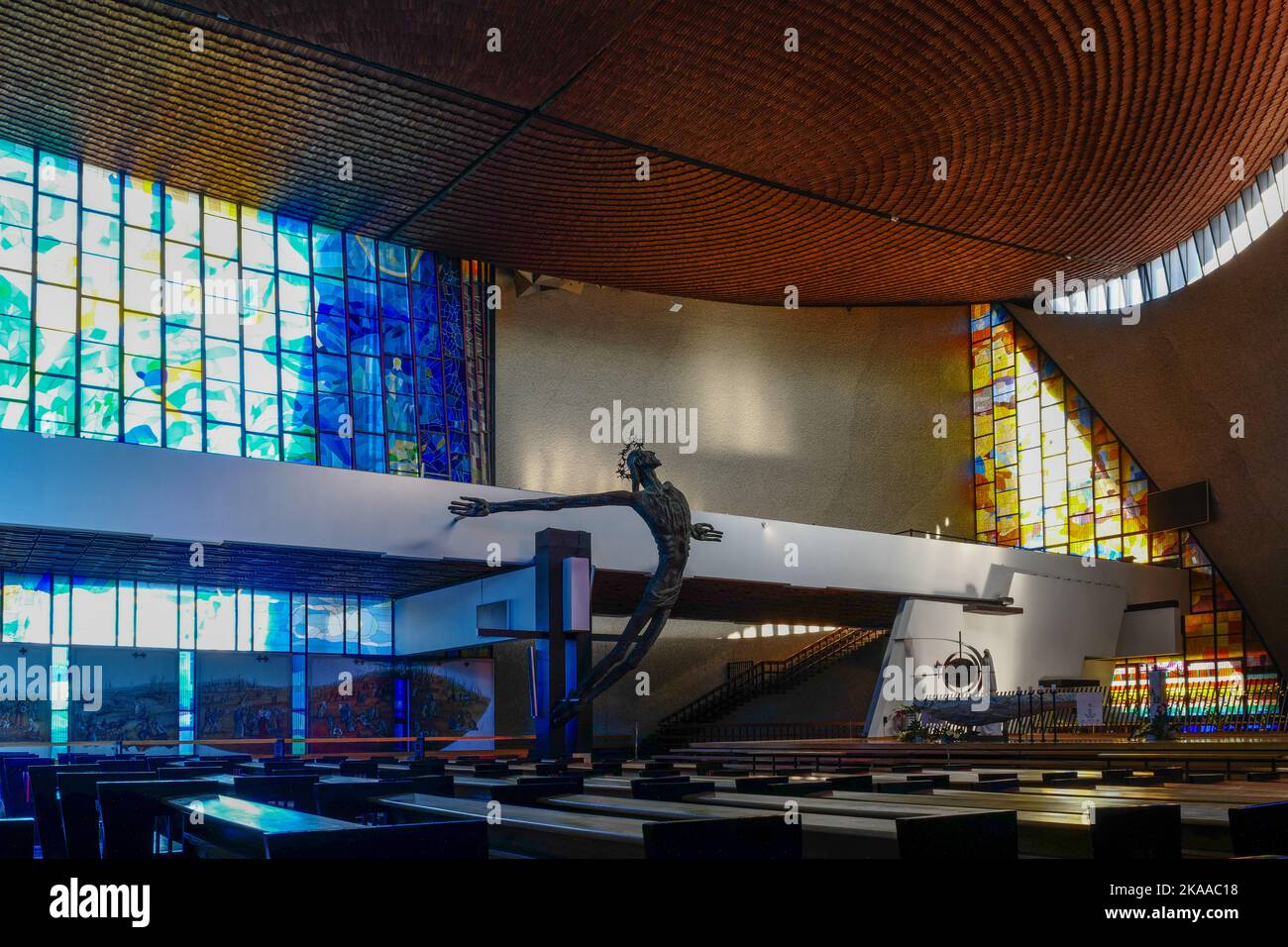 The Lord's Ark church (Arka Pana), Our Lady Queen of Poland, built 1967 ...