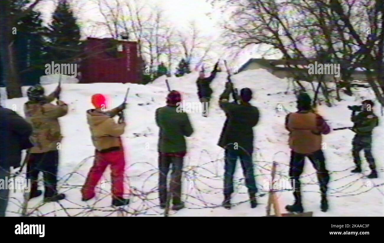 V/H/S/94, (aka VHS94), Christian Lloyd (center), 'Terror' segment, 2021 ...