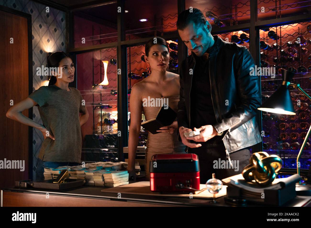 THE CLEANING LADY, from left: Elodie Yung, Eva De Dominici, Adan Canto ...
