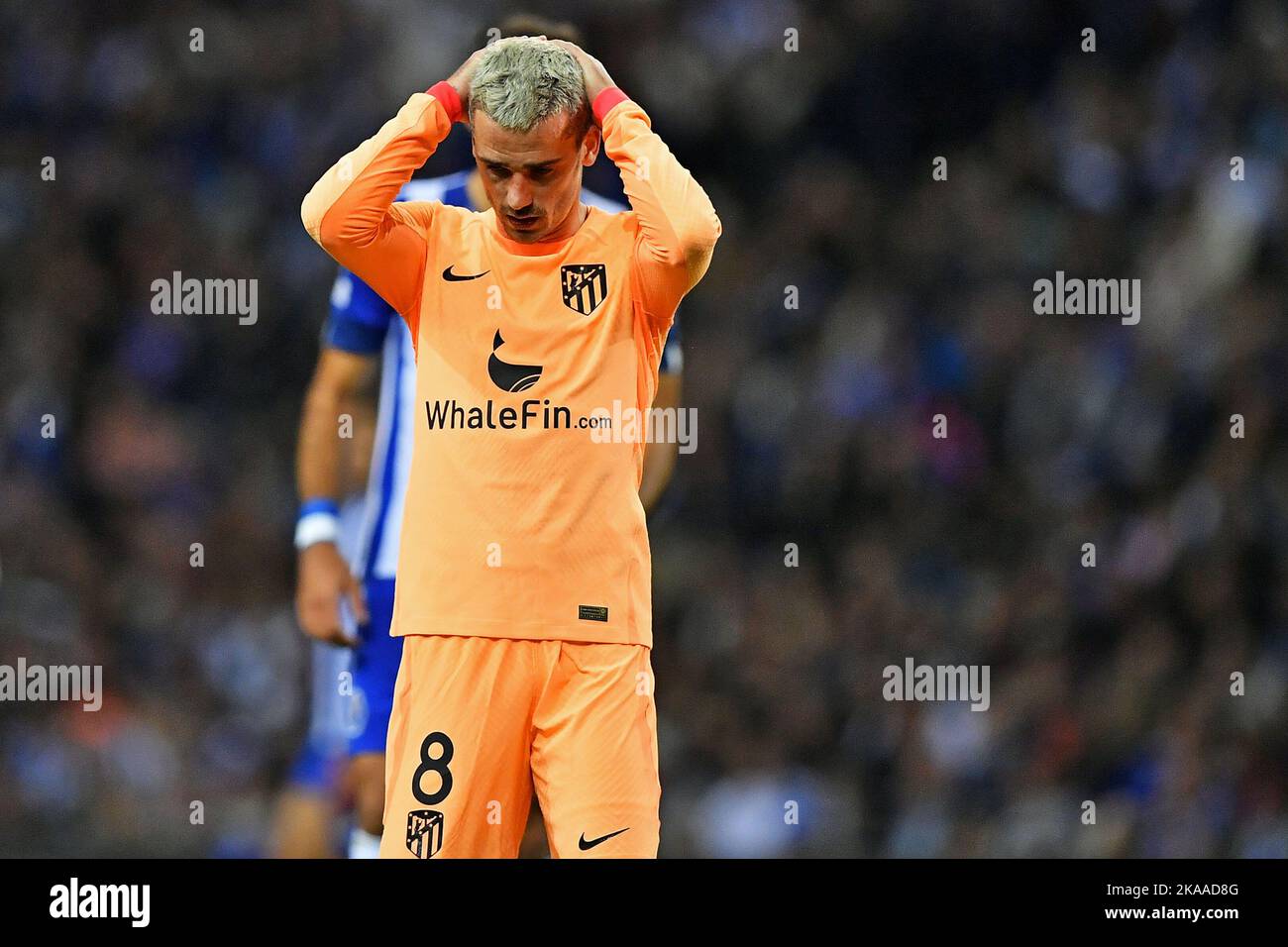 Estadio Dragao, Porto, Portugal: 1st November 2022: Antoine Griezmann of Atlético de Madrid ...