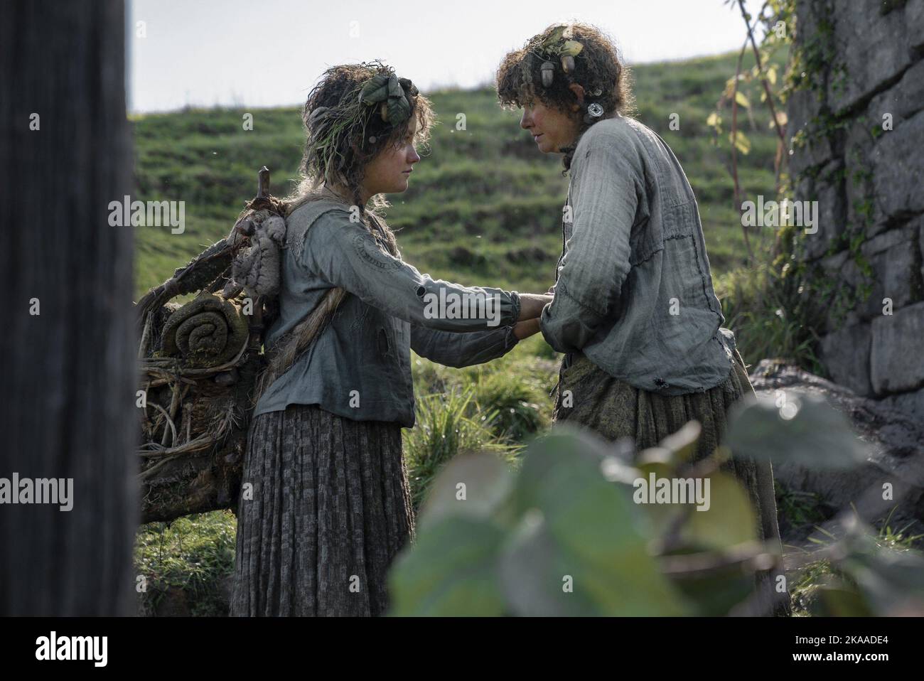 THE LORD OF THE RINGS: THE RINGS OF POWER, from left: Markella Kavenagh ...