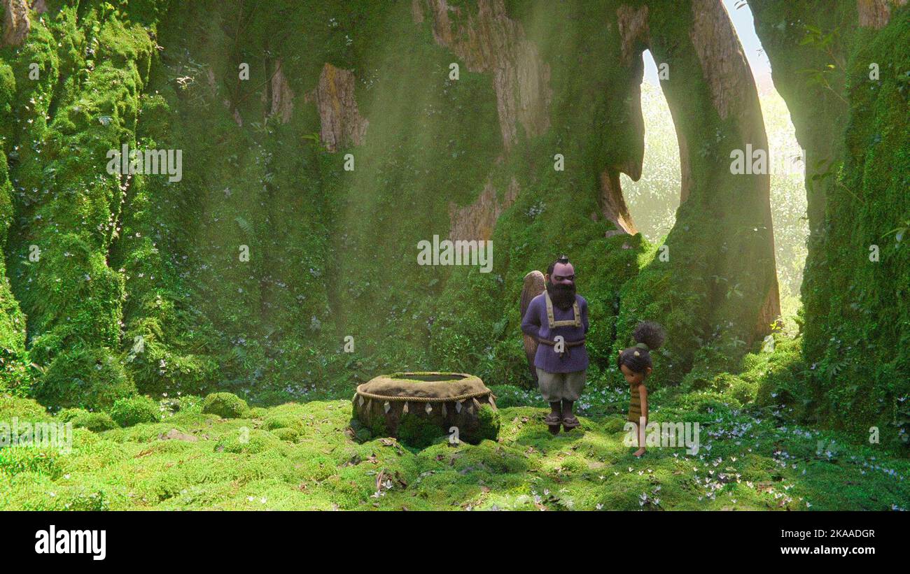 ONI: THUNDER GOD'S TALE, from left: Mr. Tengu (voice: George Takei ...