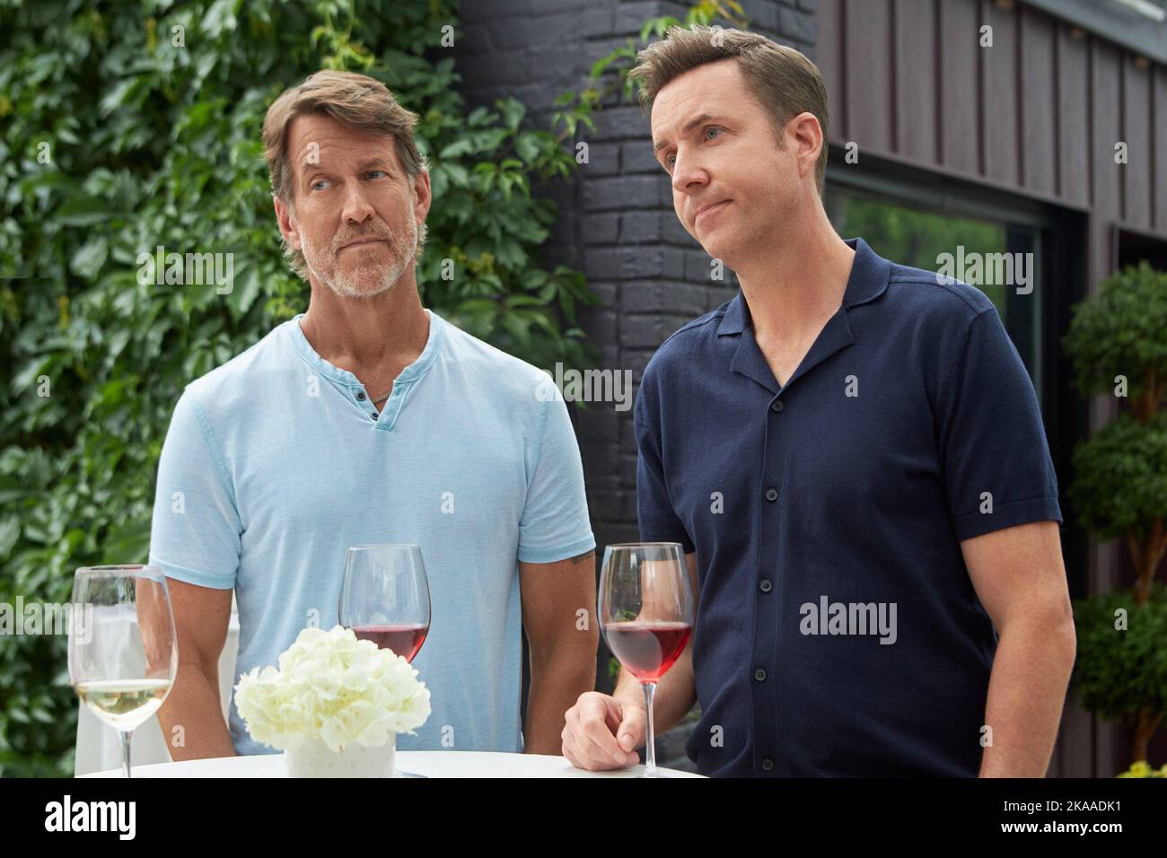 PERFECT HARMONY, from left: James Denton, Peter Benson, aired Oct. 16, 2022. Photo: Steve ...