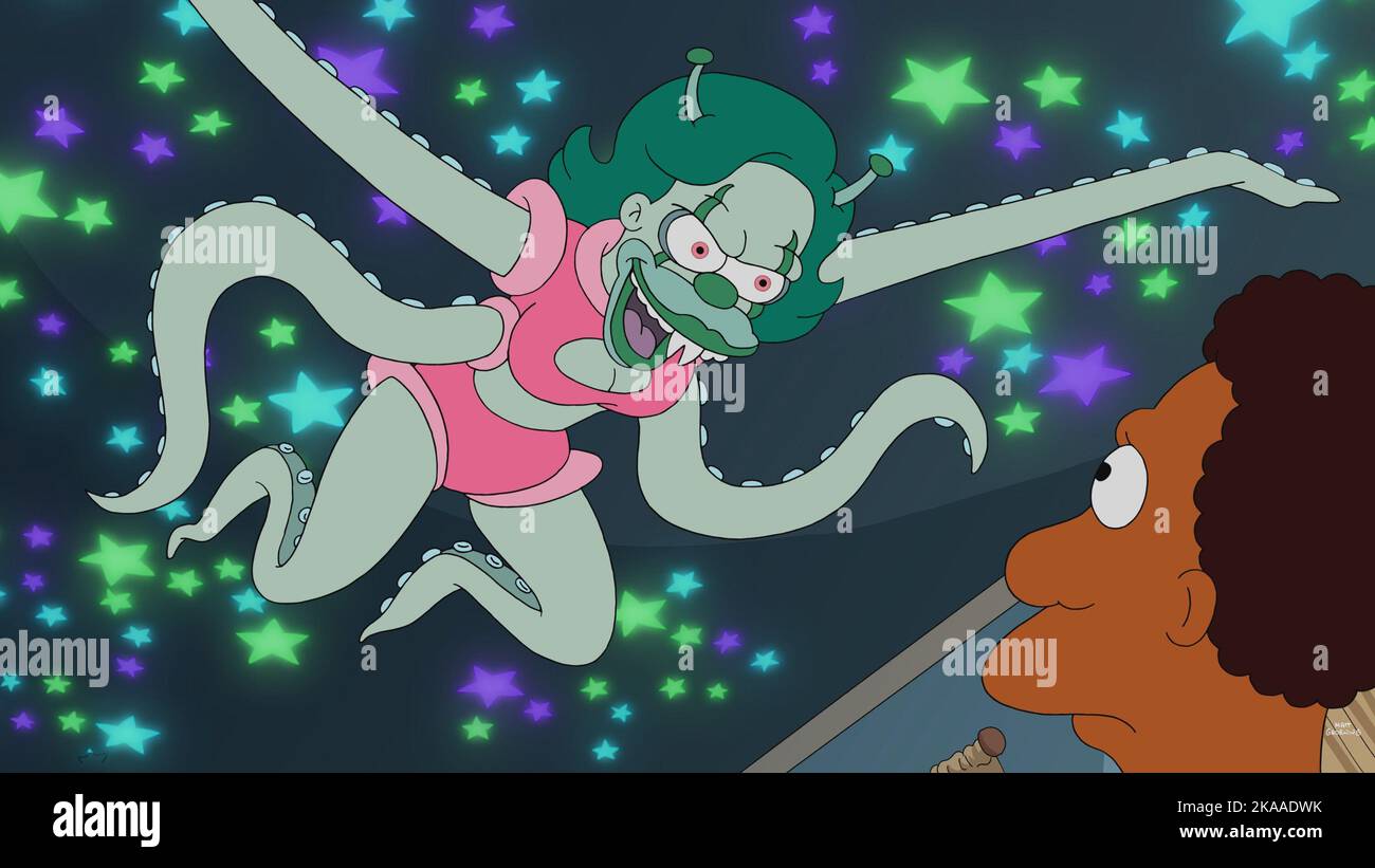 THE SIMPSONS, from left: Krusty the Clown (voice: Dan Castellaneta ...