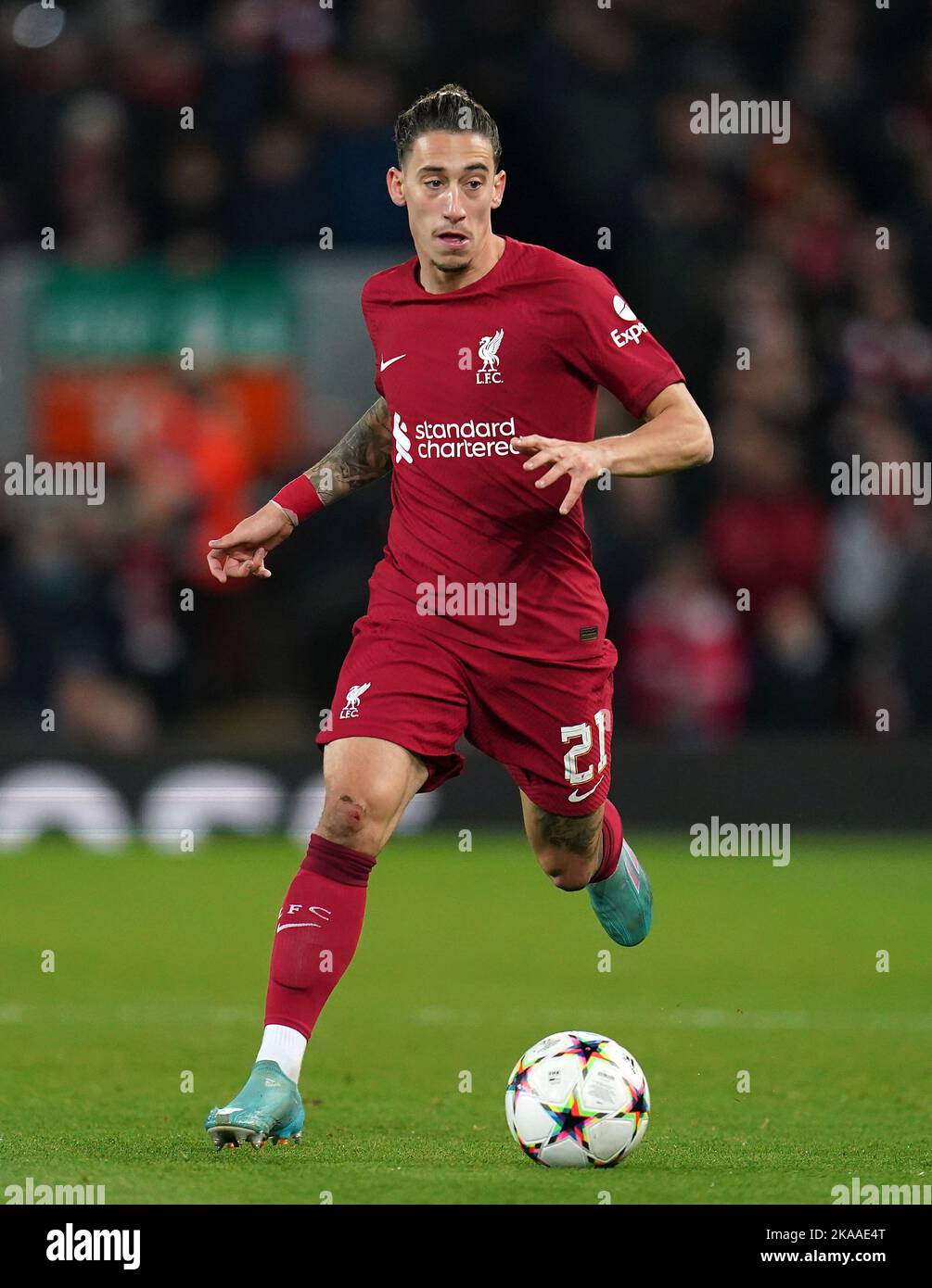 Tsimikas liverpool champions league hi-res stock photography and images ...