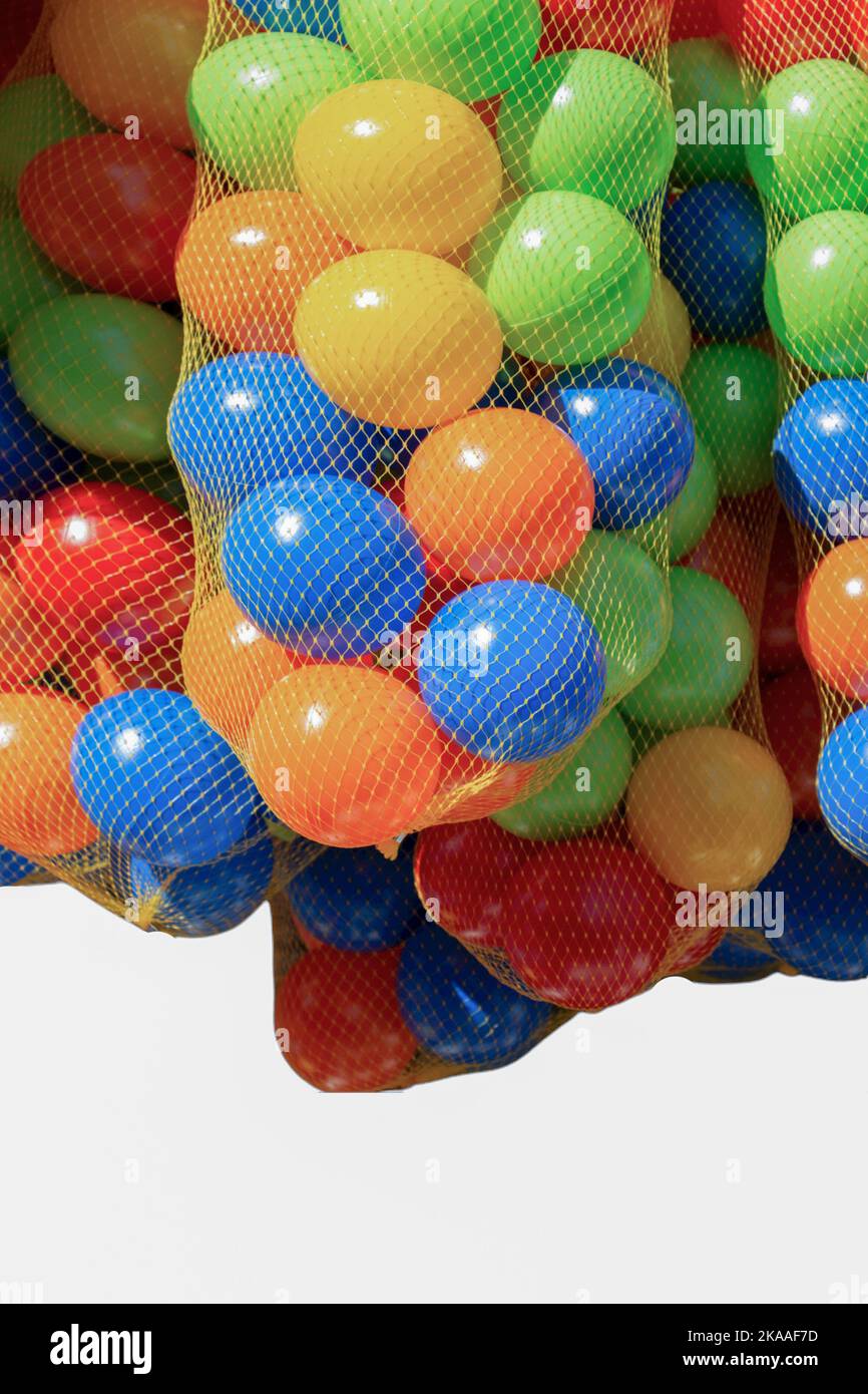 Rubber ball of various color as a background Stock Photo - Alamy