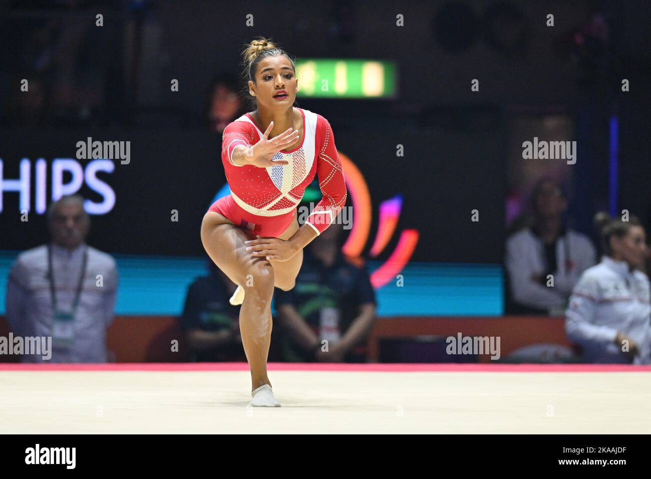 M&S Bank Arena, Liverpool, Italy, November 01, 2022, Marine Boyer (FRA ...