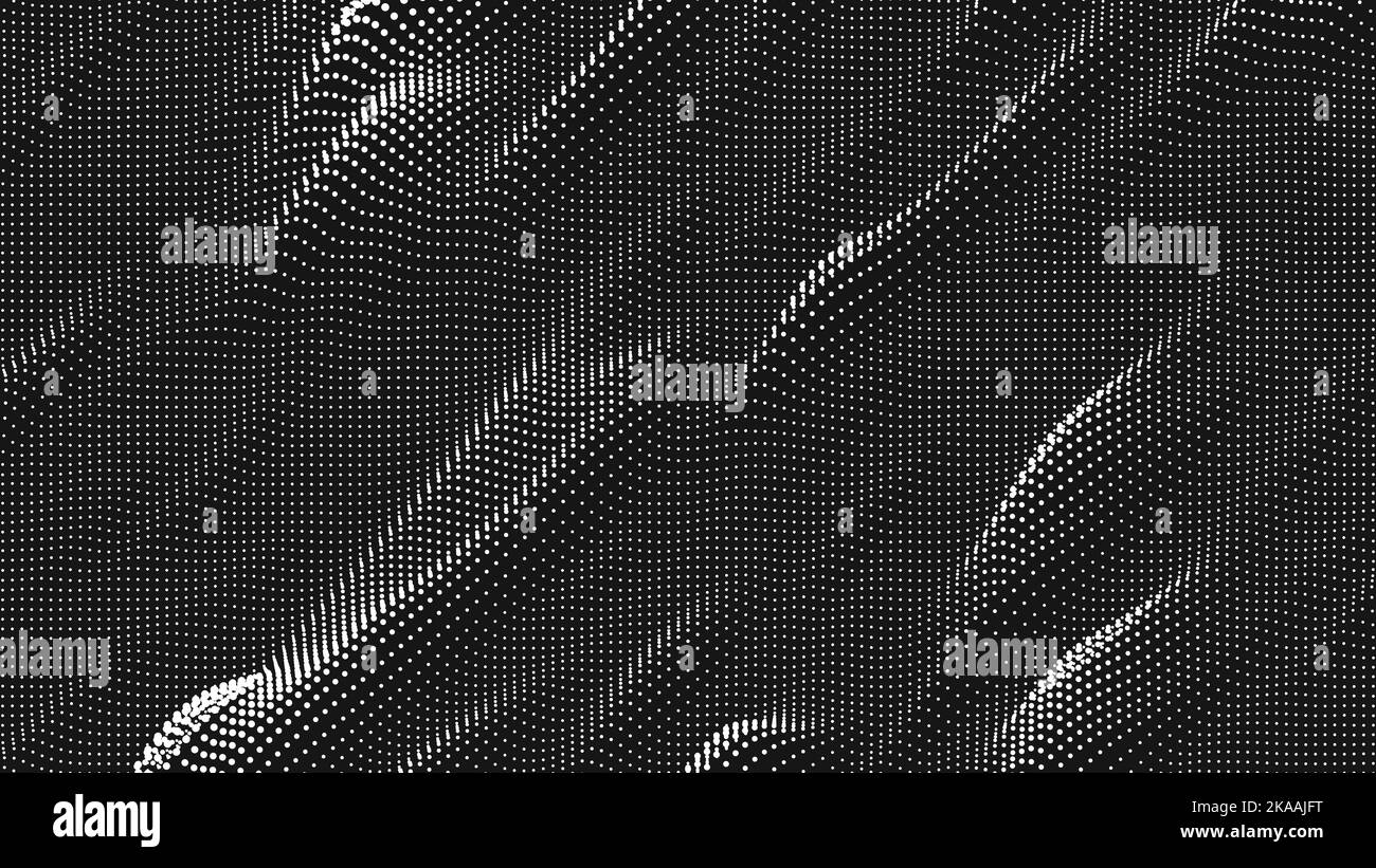 Point wave diagonal texture. Abstract dot background. Technological ...
