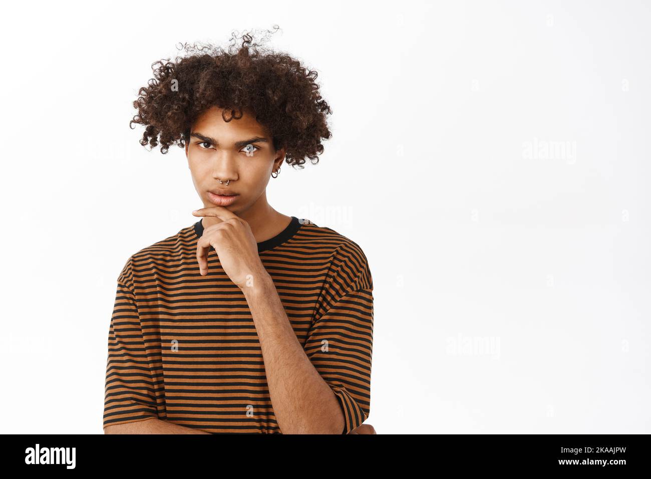 Angry guy making face hi-res stock photography and images - Alamy