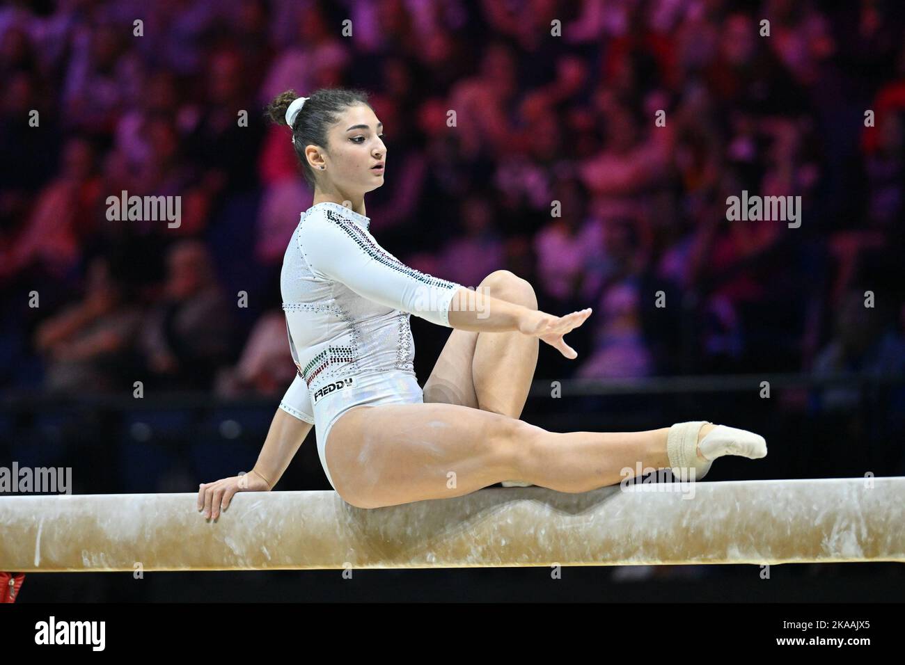 Liverpool, Italy. 01st Nov, 2022. Manila Esposito (ITA) beam during ...
