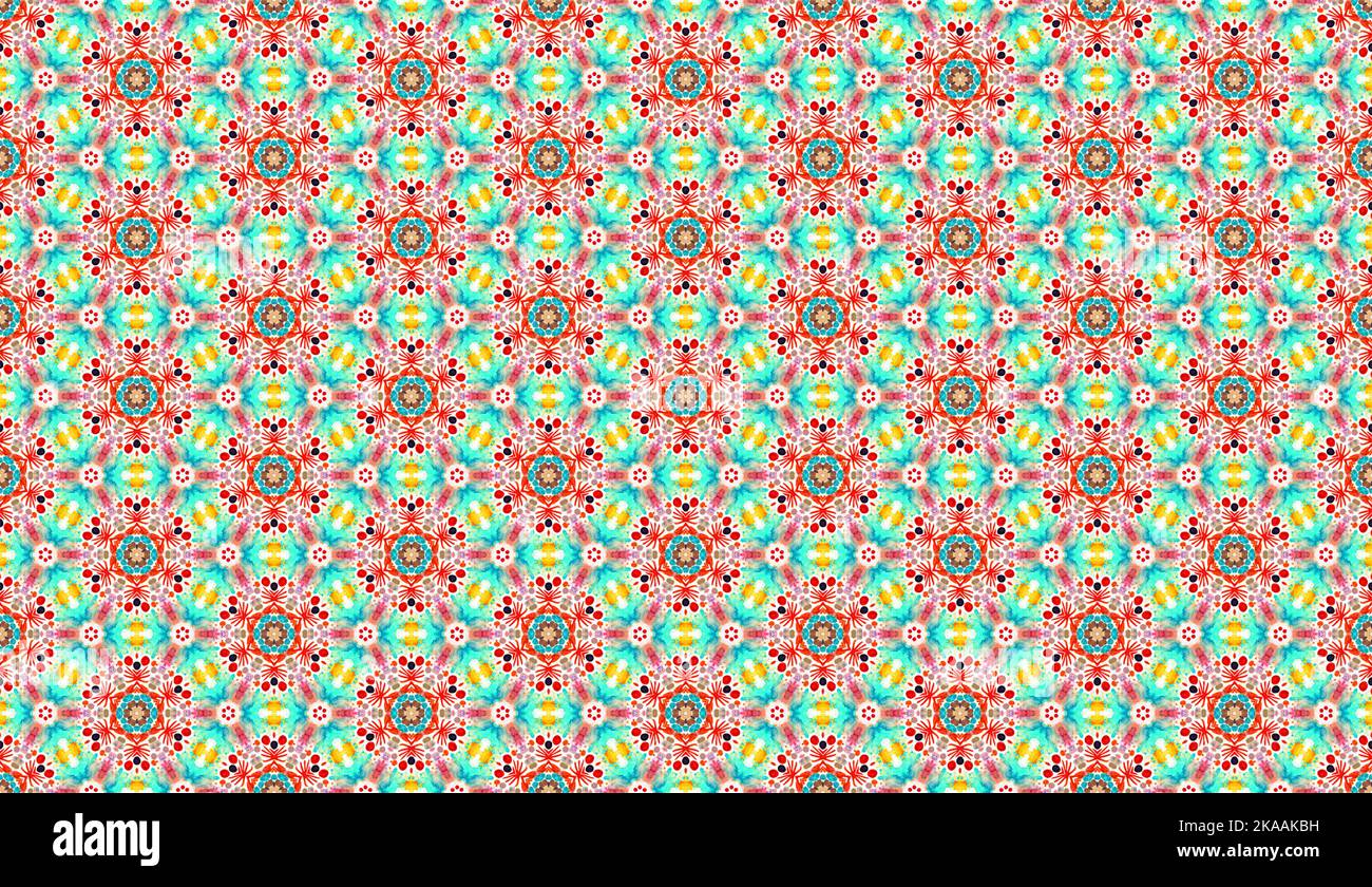 Seamless repeating pattern illustration, useful for fabric, wallpaper ...