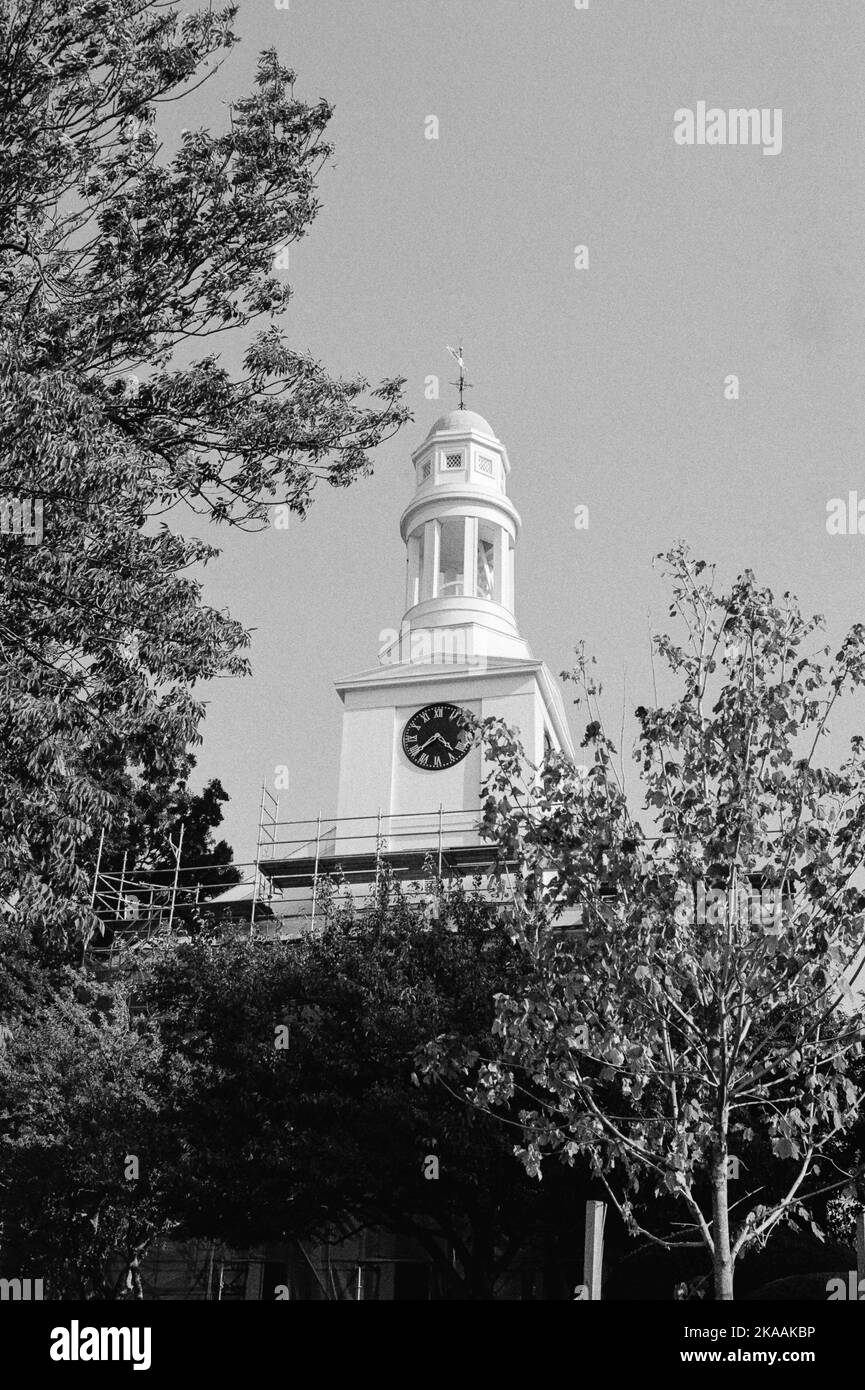 Renovation old building on Black and White Stock Photos & Images - Alamy