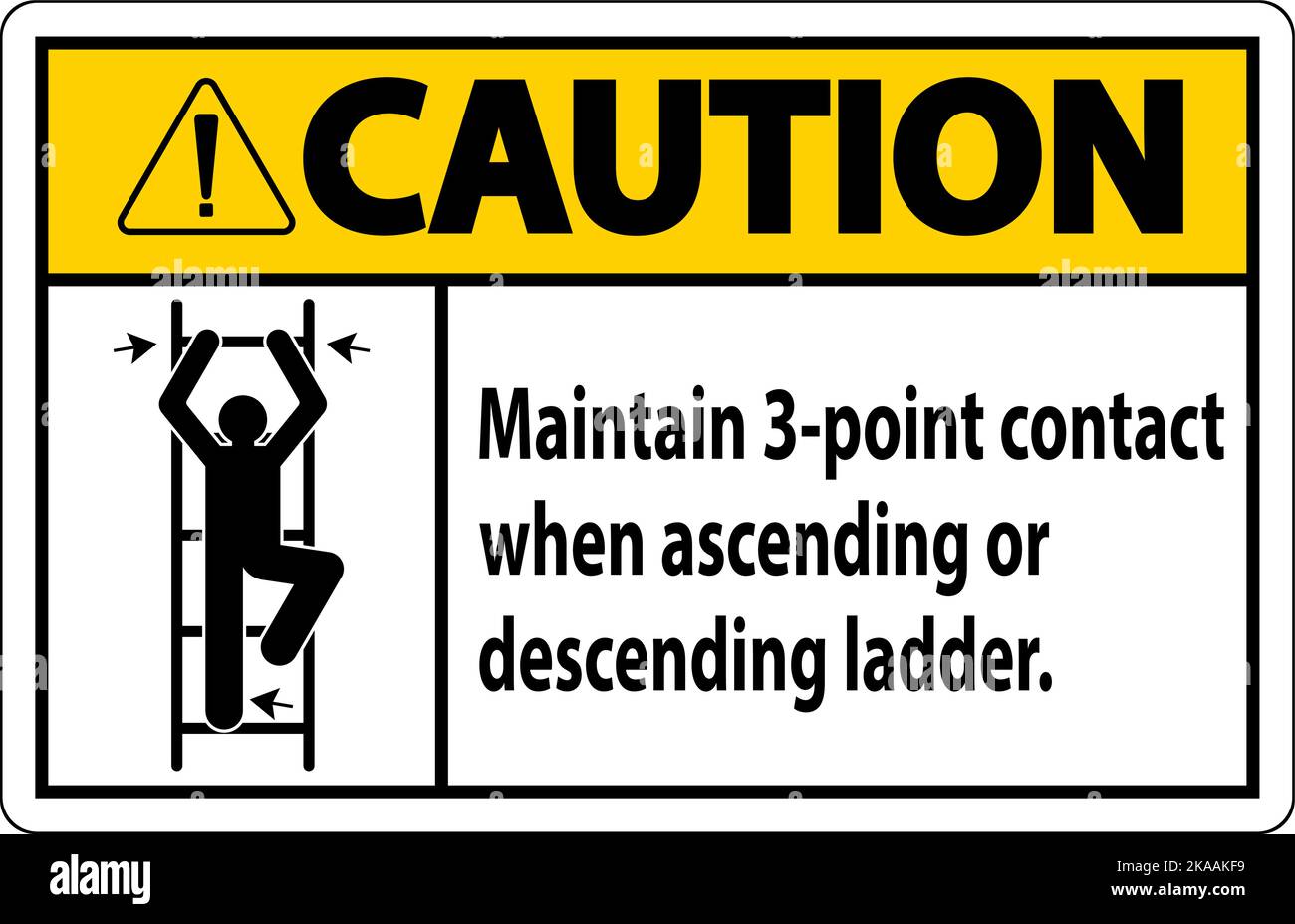 3 point ladder hi-res stock photography and images - Alamy