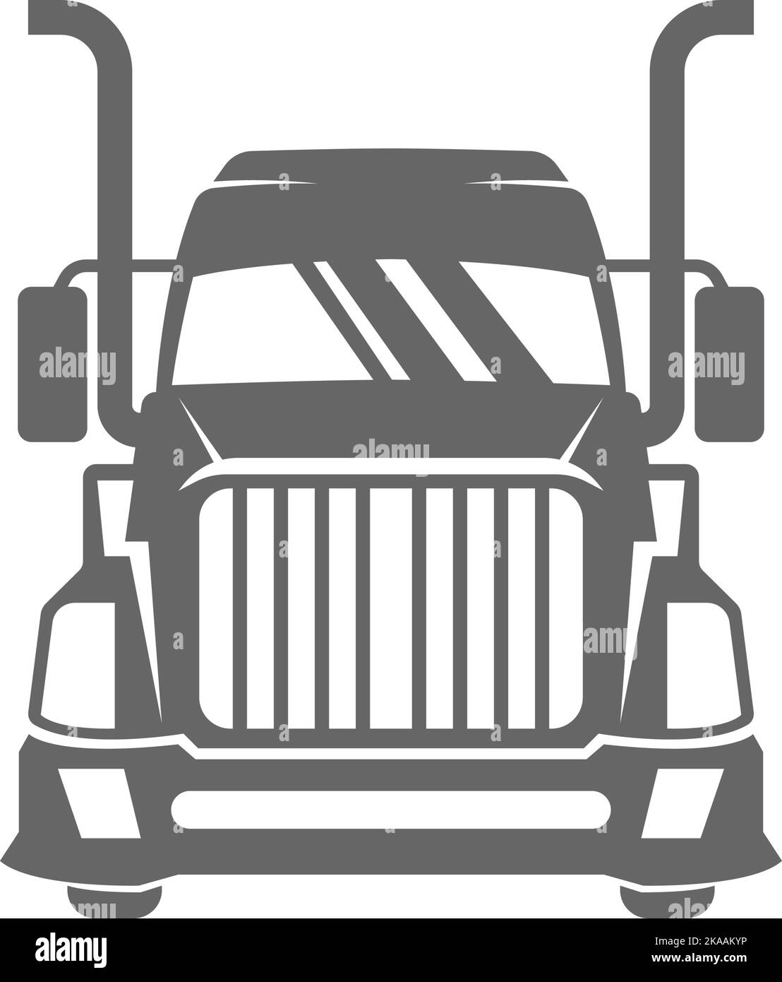 Truck logo icon design illustration vector Stock Vector Image & Art - Alamy