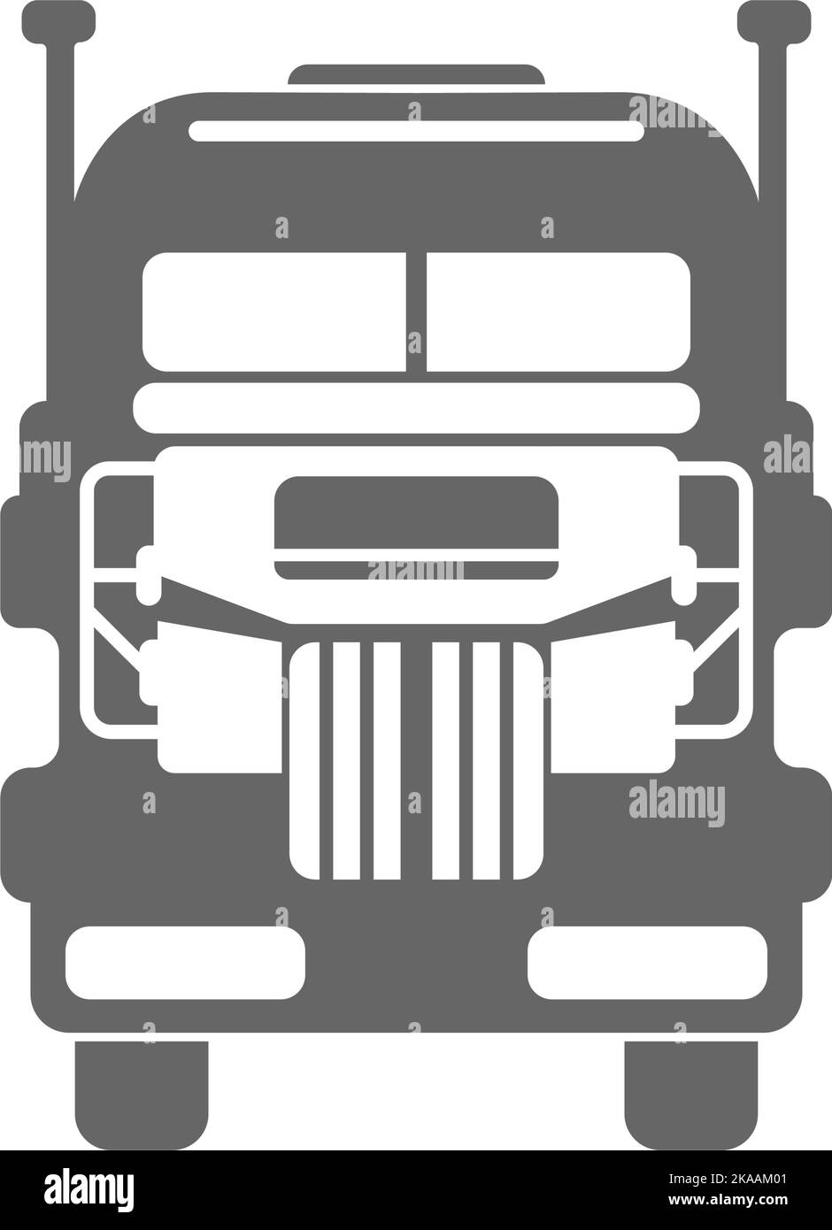 Truck logo icon design illustration vector Stock Vector Image & Art - Alamy