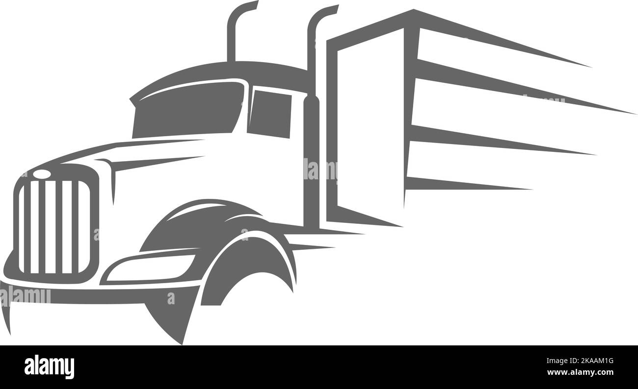 Truck logo icon design illustration vector Stock Vector Image & Art - Alamy