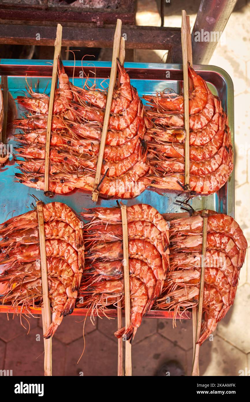 Fishing Village Crab Market Kep Cambodia Stock Photo - Alamy