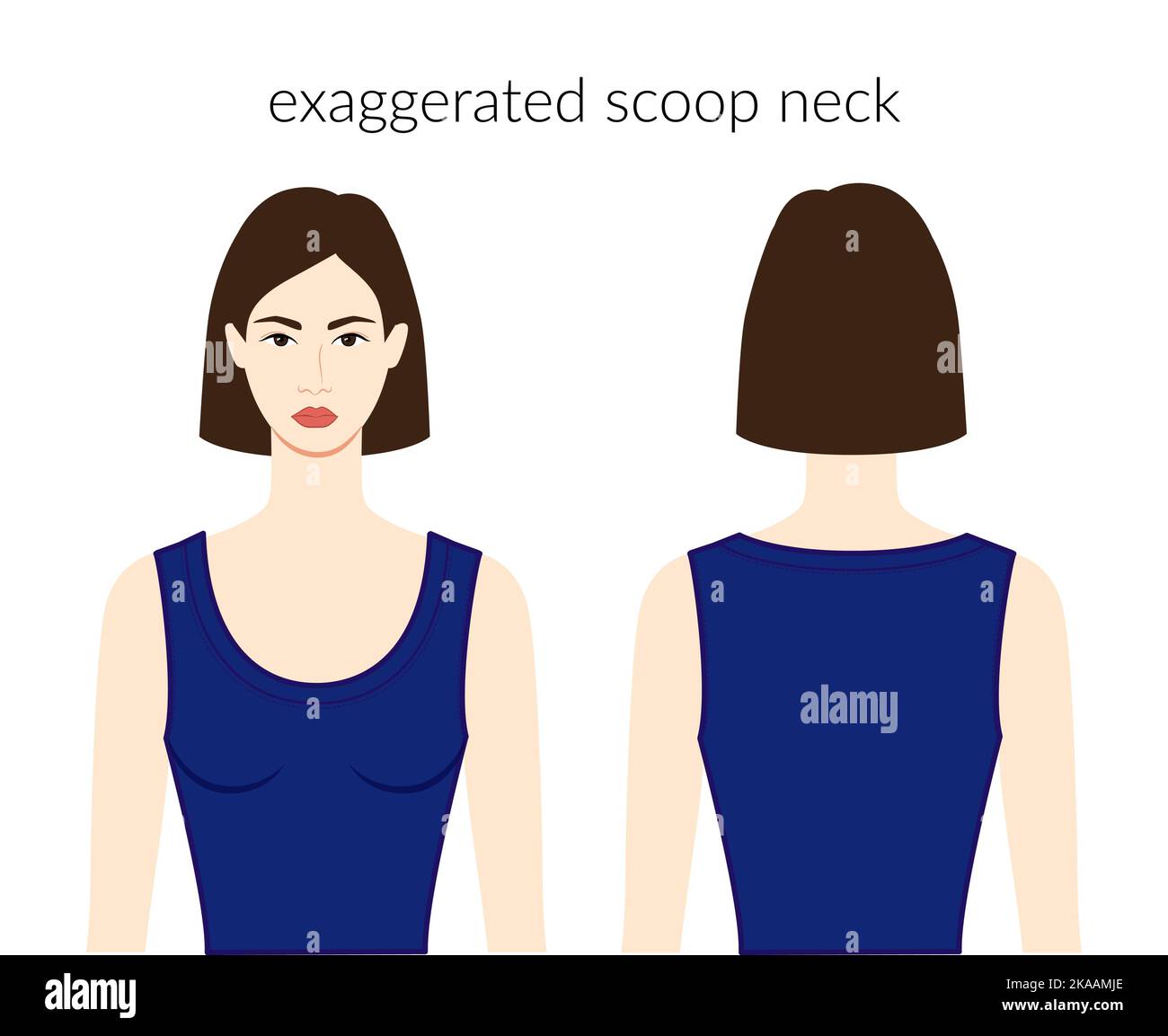 Exaggerated scoop neckline knits, sweaters clothes character beautiful ...