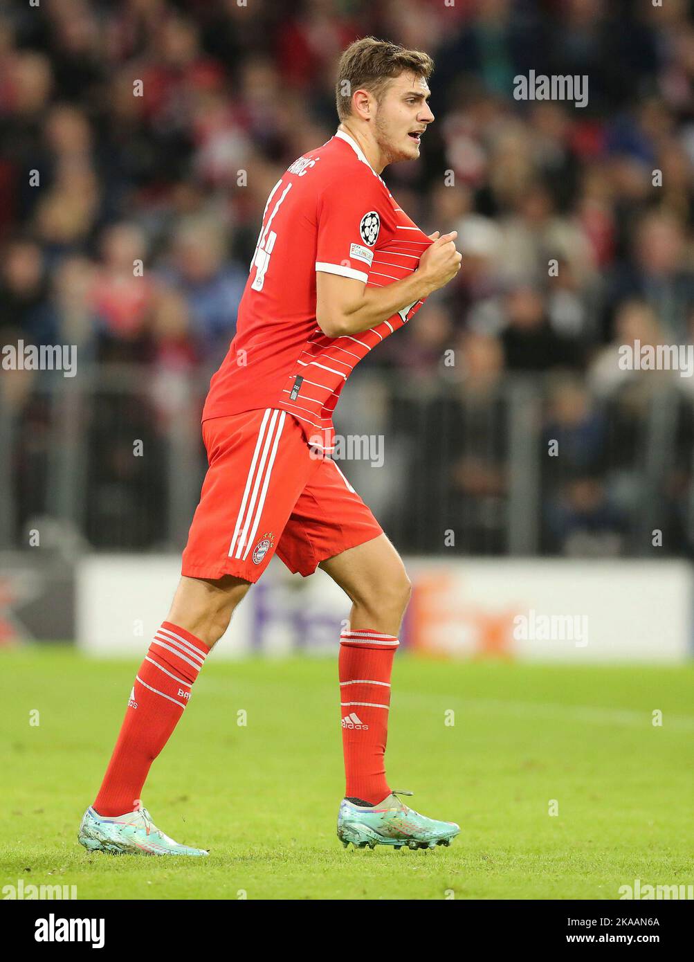 Munich, Deutschland. 01st Nov, 2022. firo : 01.11.2022, football ...