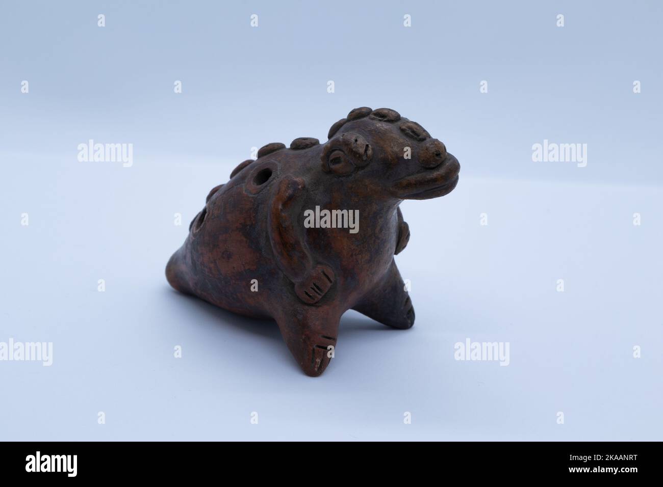 Traditional stone figure made by indigenous people of Costa Rica Stock ...