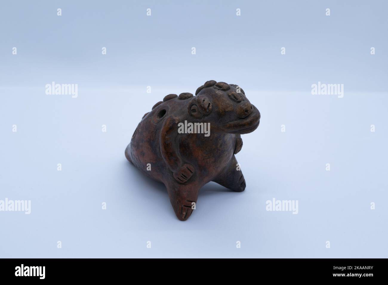 Traditional stone figure made by indigenous people of Costa Rica Stock ...