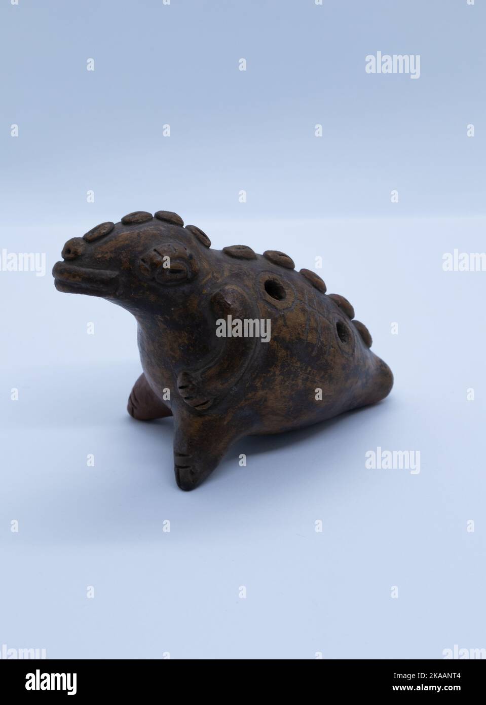 Traditional stone figure made by indigenous people of Costa Rica Stock ...